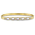 moonstone and diamond hinged huggie bangle, in 18k yellow gold ...